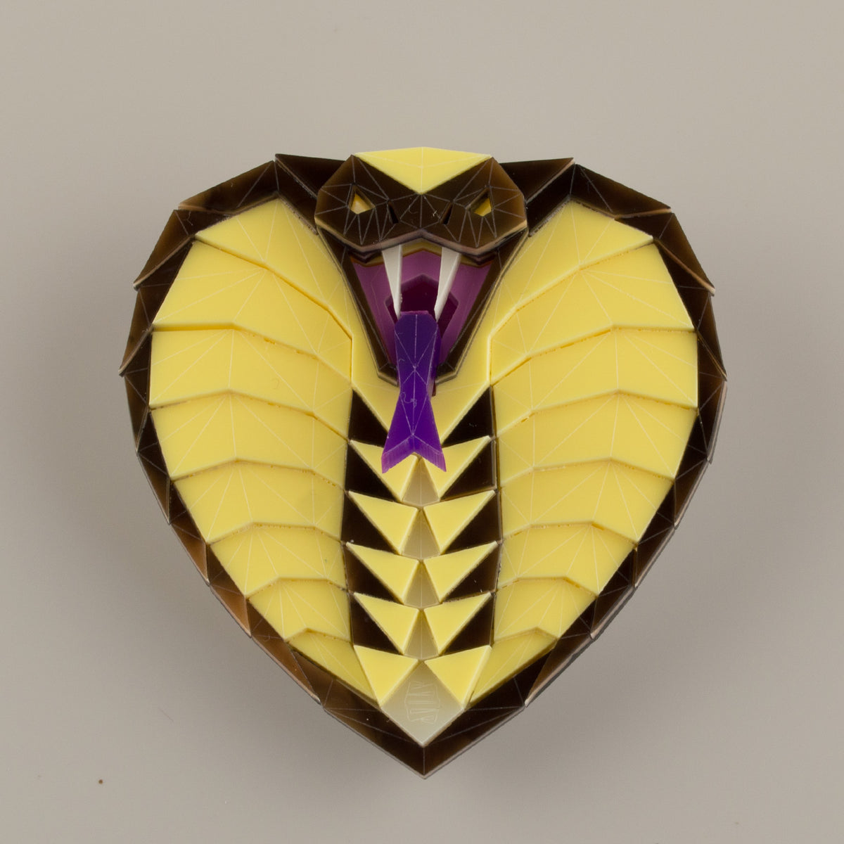 King Cobra Brooch - Cinder Veil – SSTUTTER